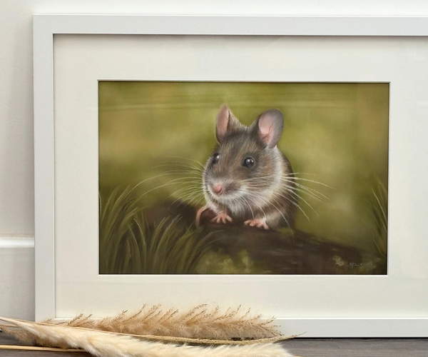 Field Mouse Original Artwork - Country Home Decor | Framed Wall Art ...